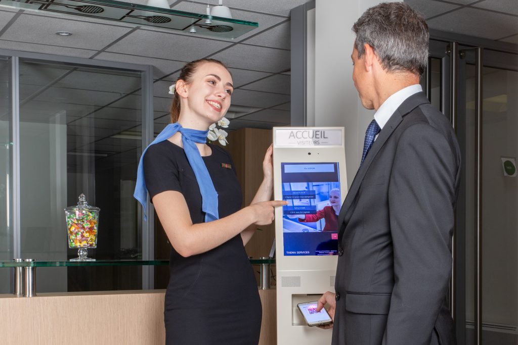 THEMA présente sa Borne Électronique d'Accueil (BÉA)